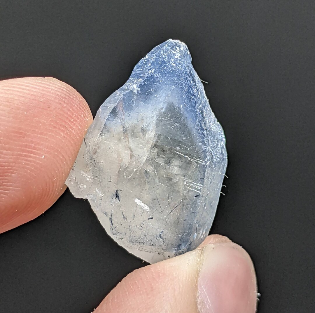 Natural Rare Indicolite Aka Blue Quartz Crystal From Afghanistan, 4.1 ...