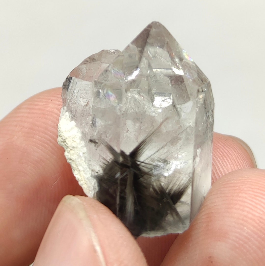 Natural Aesthetic Brookite Included Quartz Crystal From - Etsy