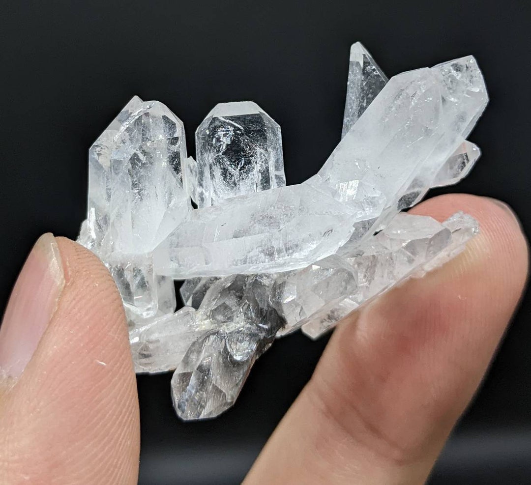 Small Brookite Included Quartz Cluster on Matrix From Baluchistan ...