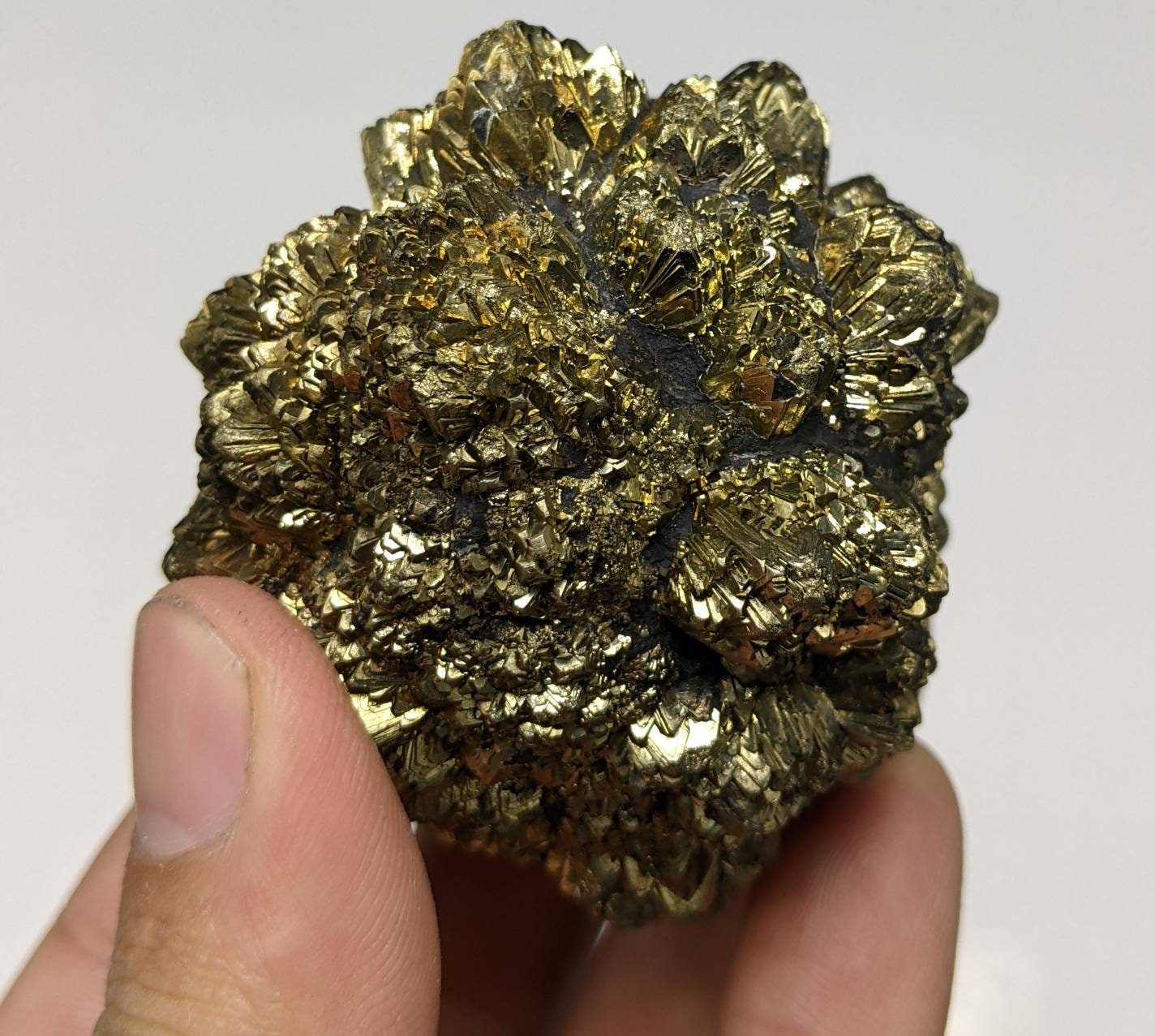 New Find Big Size Golden Marcasite Sphere Shape Cluster Also - Etsy