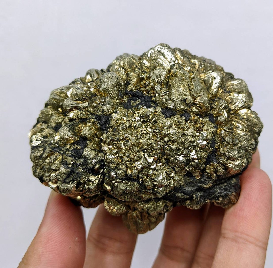New Find Big Size Golden Marcasite Sphere Shape Cluster Also Called ...