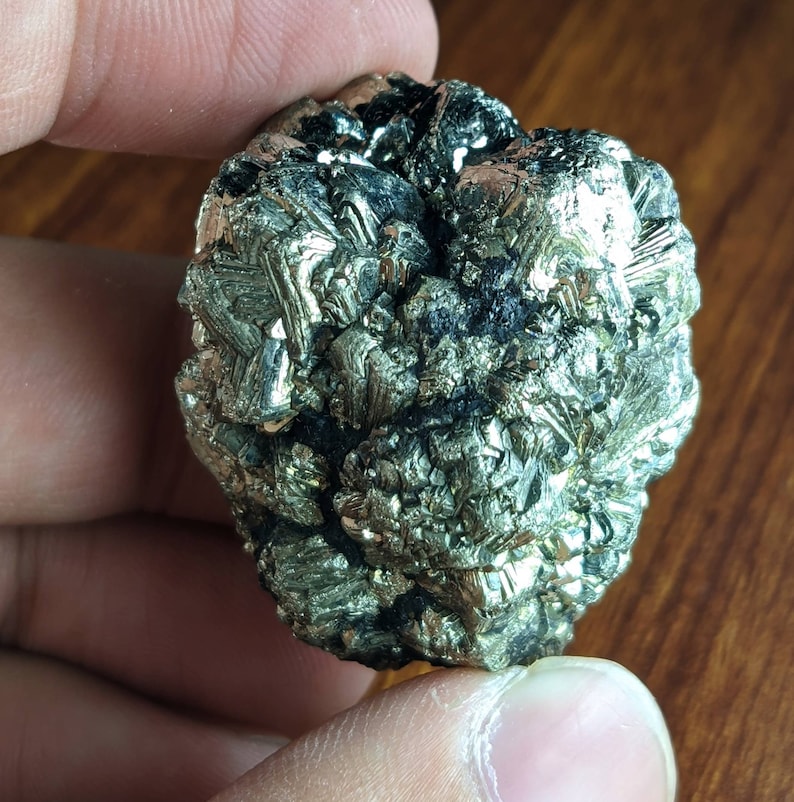 Natural New Find Big Size Golden Marcasite Cluster With - Etsy