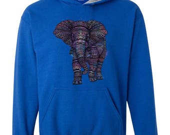 Elephant hoodie | Etsy