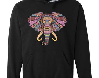 Elephant hoodie | Etsy