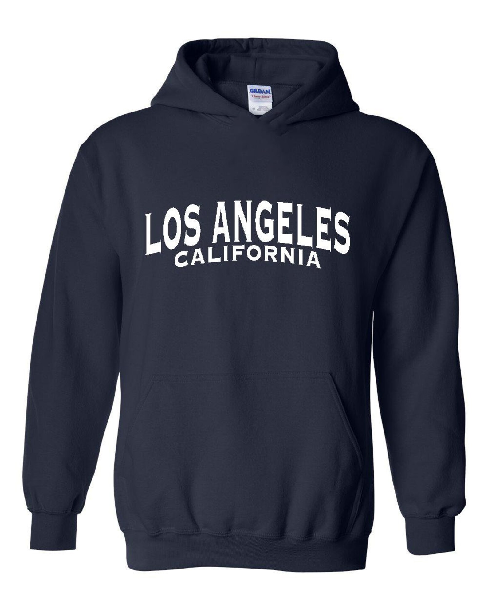 Los Angeles California in White Cali Unisex Hoodie Hooded - Etsy