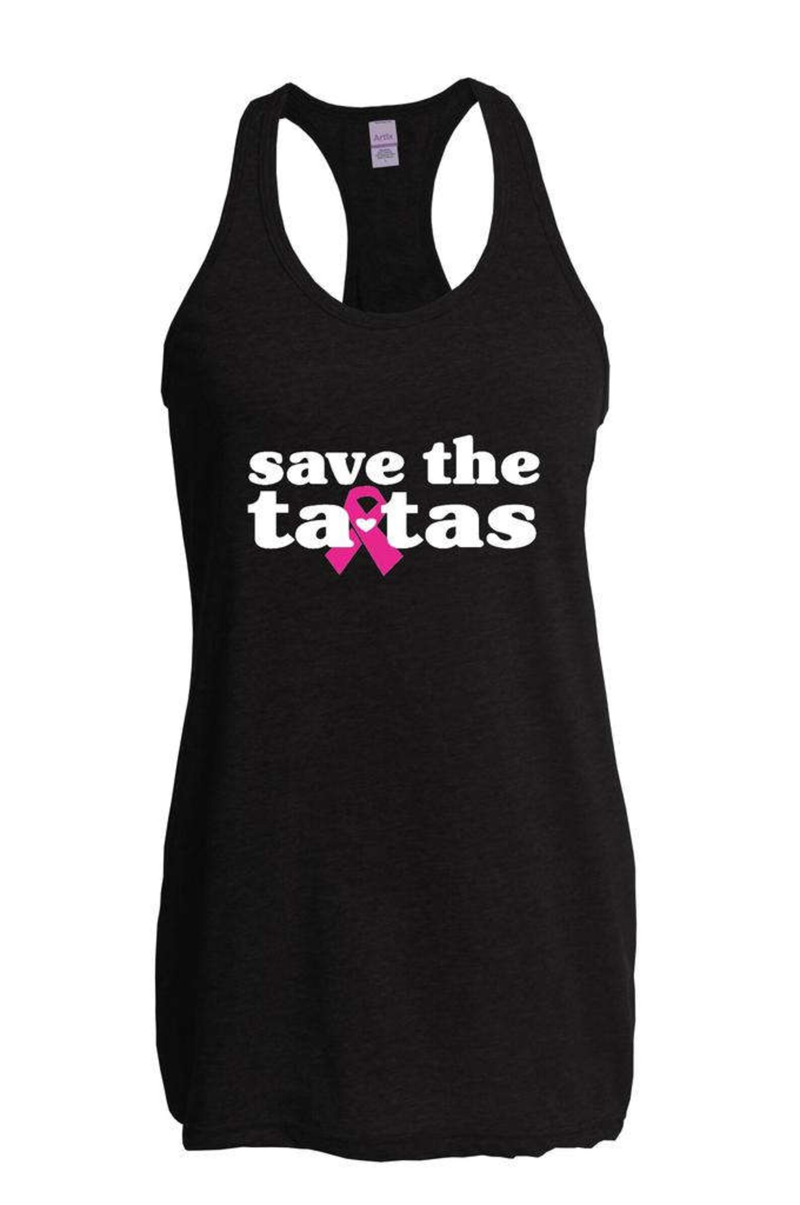 Save the Tatas Women Racerback Tank Clothes | Etsy