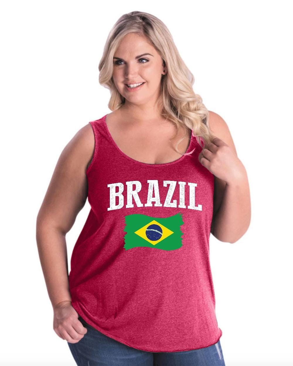 Brazil Women Curvy Plus Size Tank Tops - Etsy