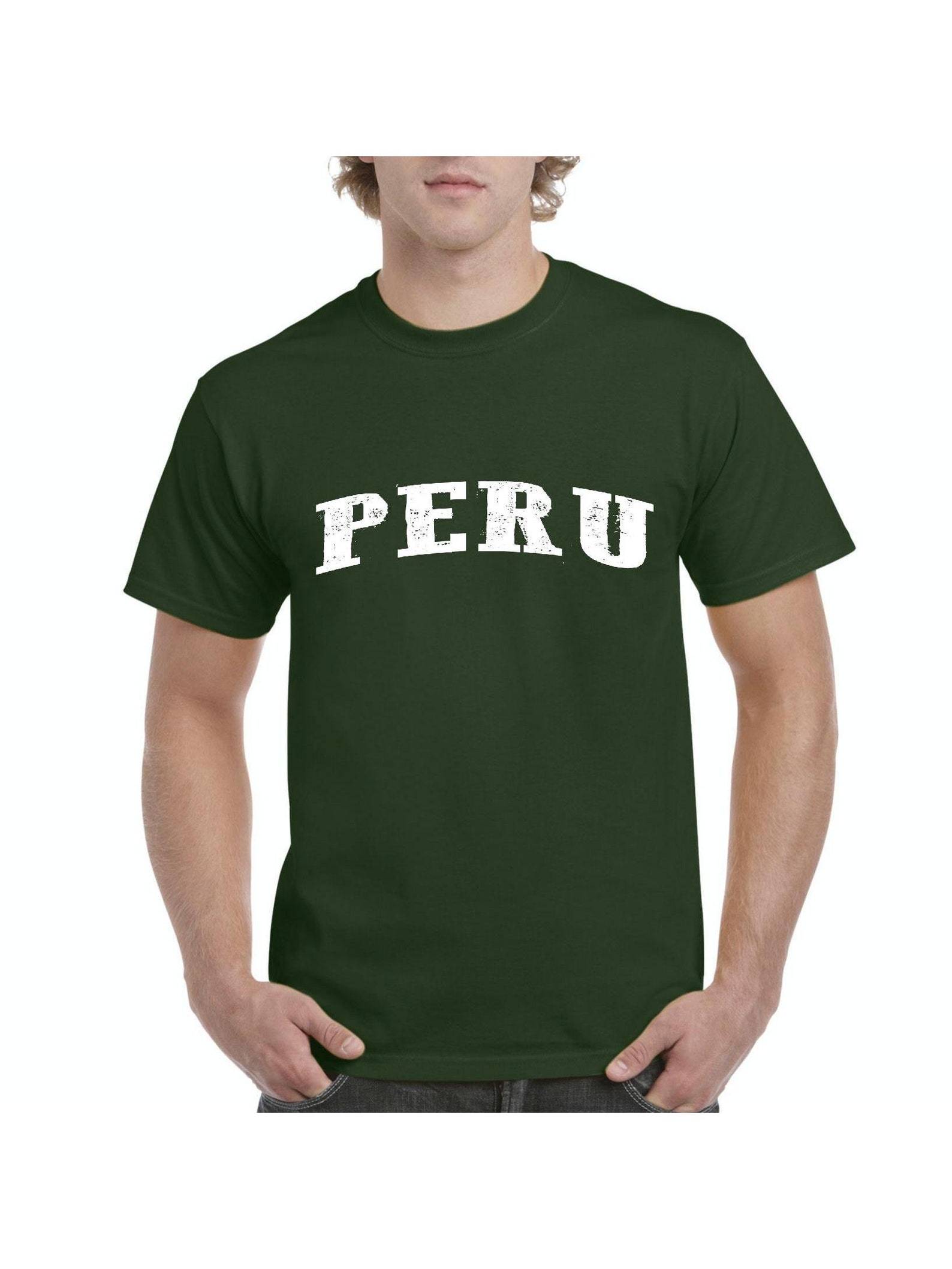 Peru Flag Machu Picchu Traveler Gift Men's Short Sleeve - Etsy