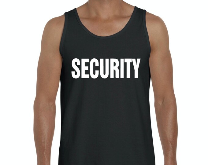 Security Uniform Men Ultra Cotton Tank Top - Etsy