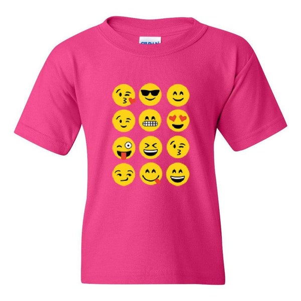 Emoji Tee - Etsy