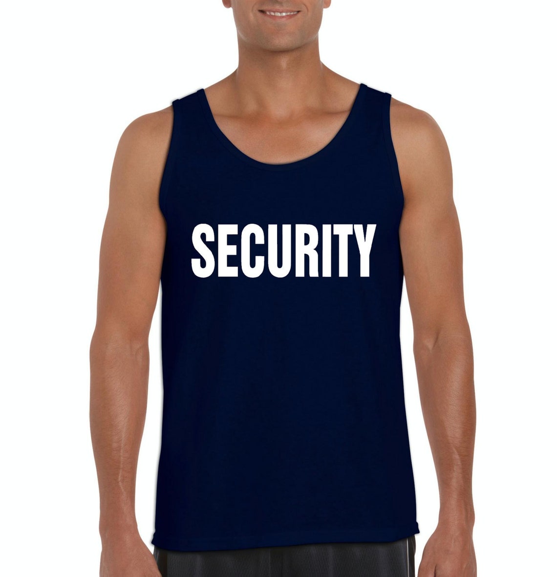 Security Uniform Men Ultra Cotton Tank Top | Etsy