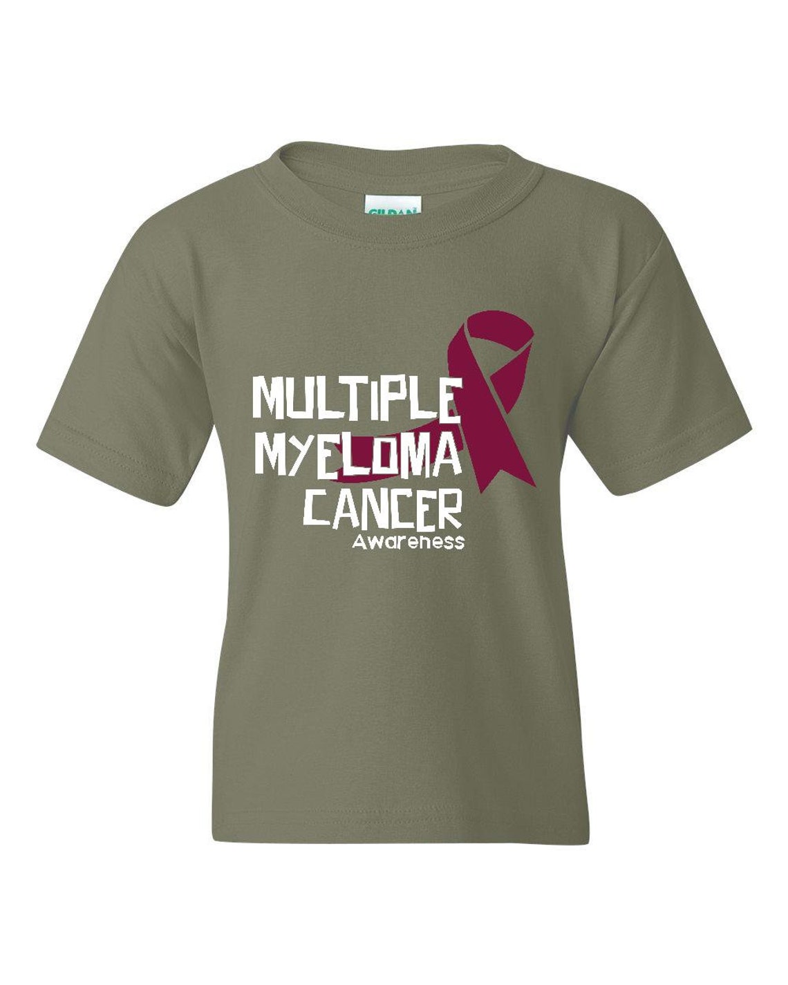 Multiple Myeloma Cancer Awareness Ribbon Unisex Youth Kids - Etsy