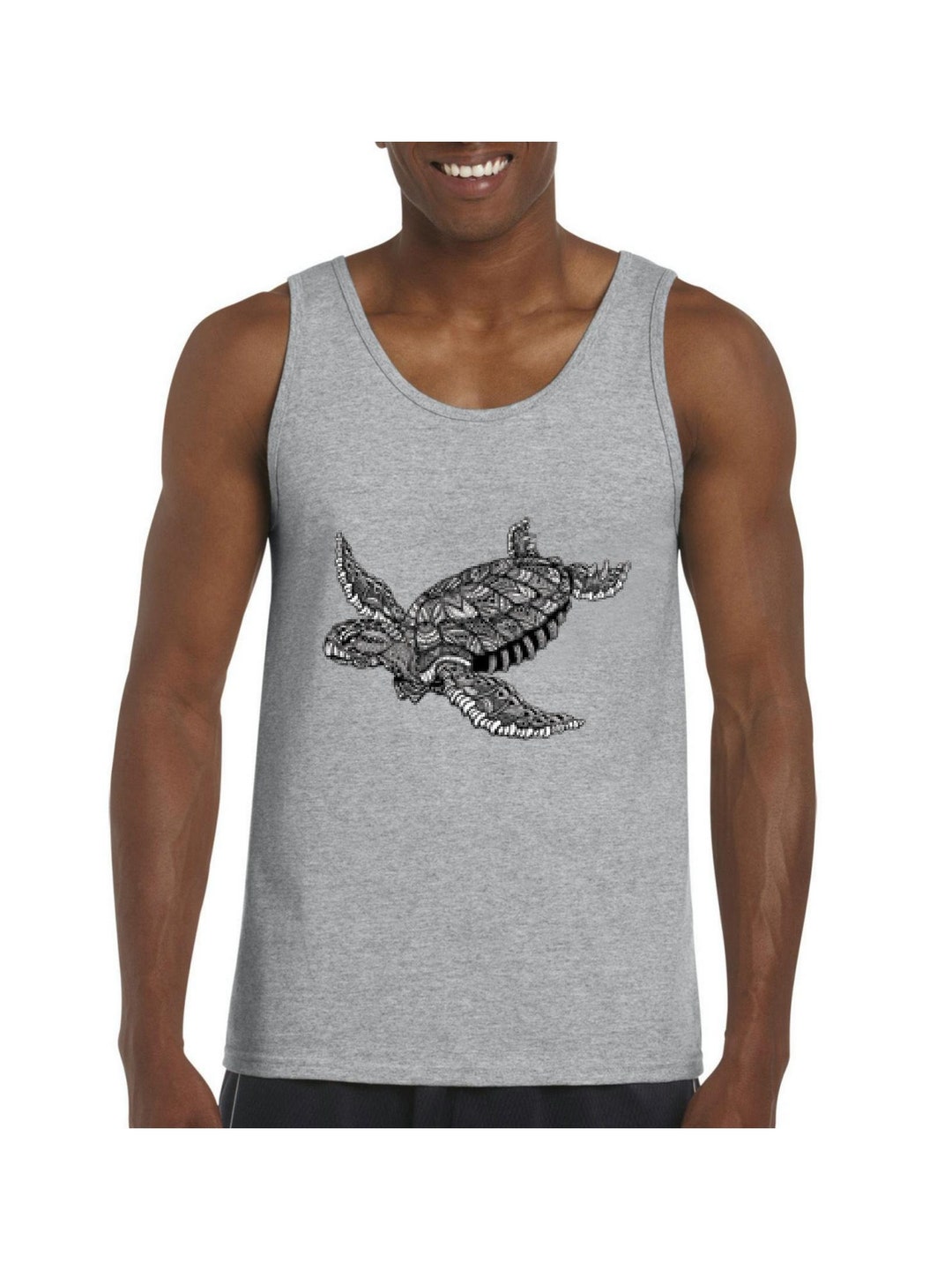 Sea Turtle Hawaii Mens Tank Top - Etsy