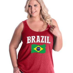 Brazil Women Curvy Plus Size Tank Tops - Etsy