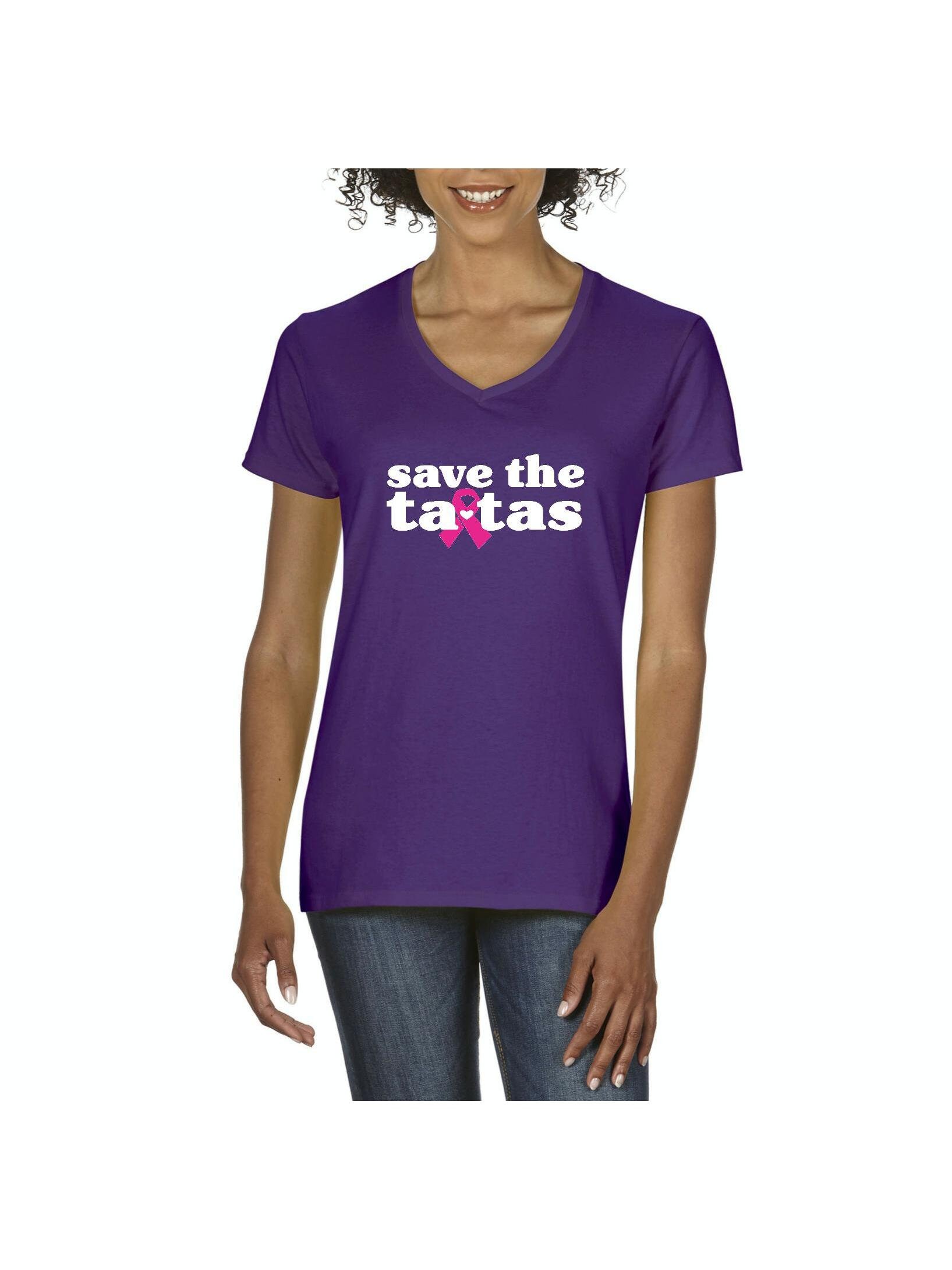 Save the Tatas in Cancer Awareness Month Cancer Ribbon Family - Etsy