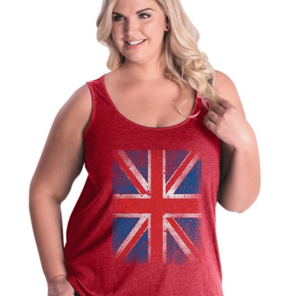 Union Jack Top Women - Etsy
