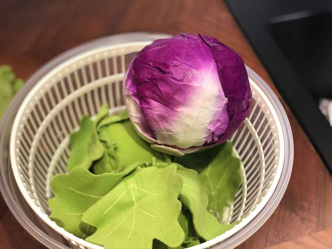 Artificial Cabbage Plastic Fake Vegetables Food Green Home - Etsy
