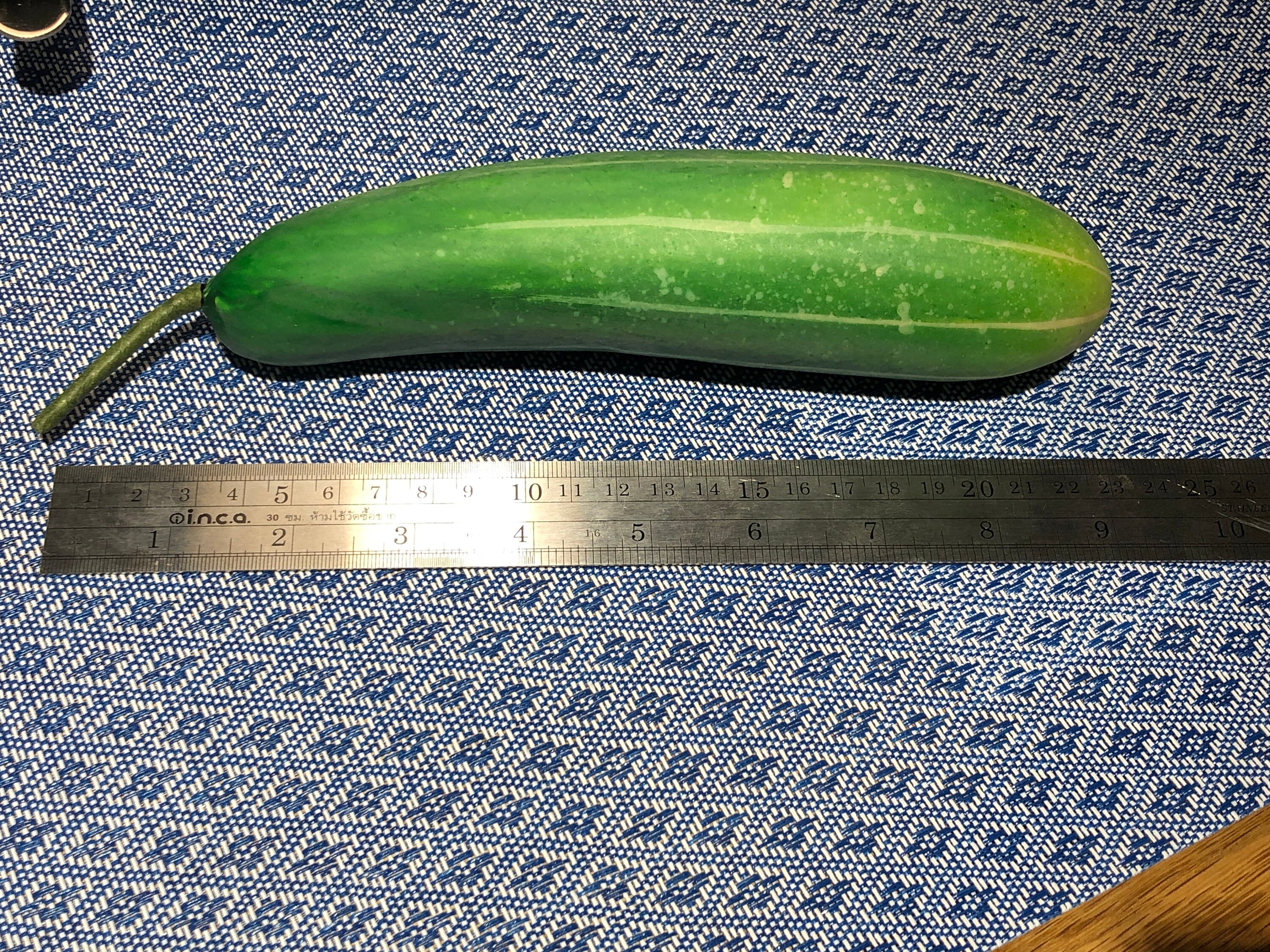 Artificial Cucumber Large Plastic Fake Vegetables Food Green Home Decor ...