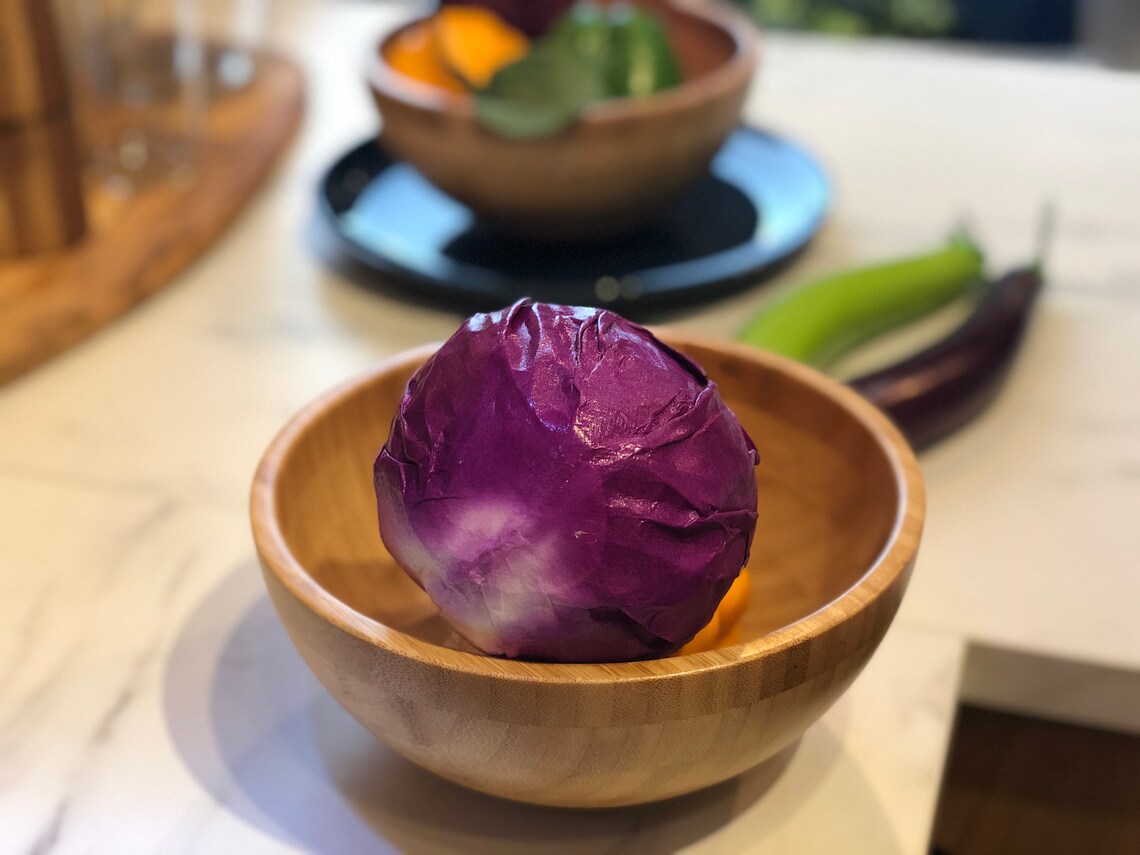 Artificial Cabbage Plastic Fake Vegetables Food Green Home - Etsy