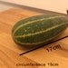 Fake Cucumber Large Plastic Fake Vegetables Food Green Home Decor Fake ...