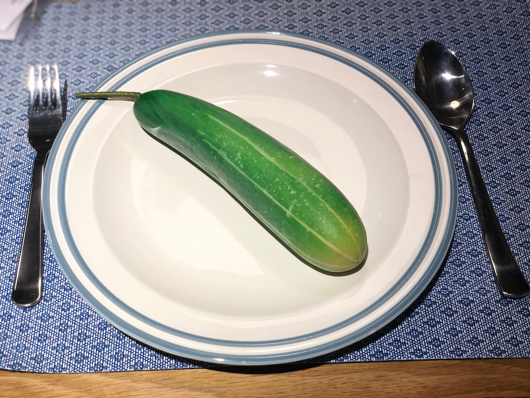 Artificial Cucumber Large Plastic Fake Vegetables Food Green Home Decor ...