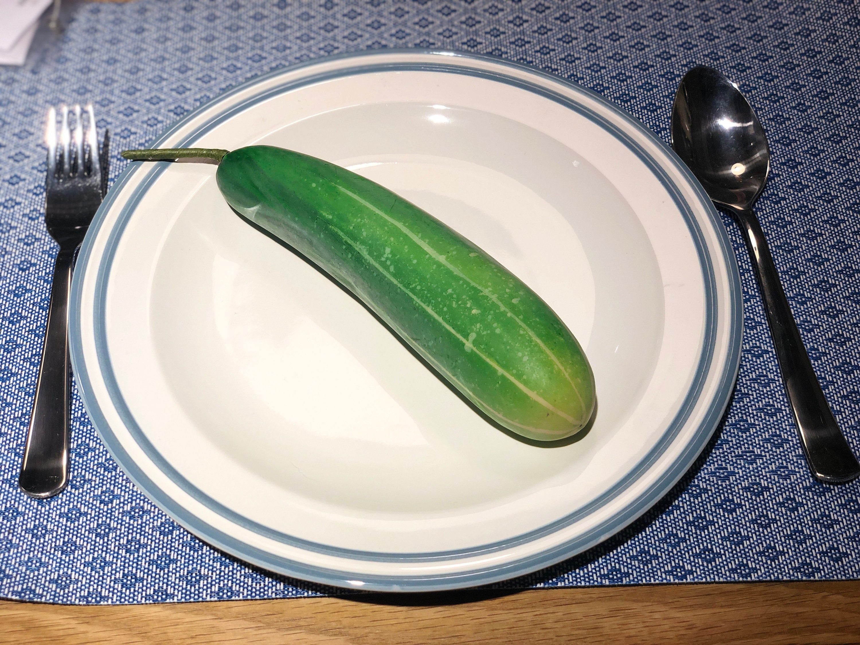 Artificial Cucumber Large Plastic Fake Vegetables Food Green Home Decor ...