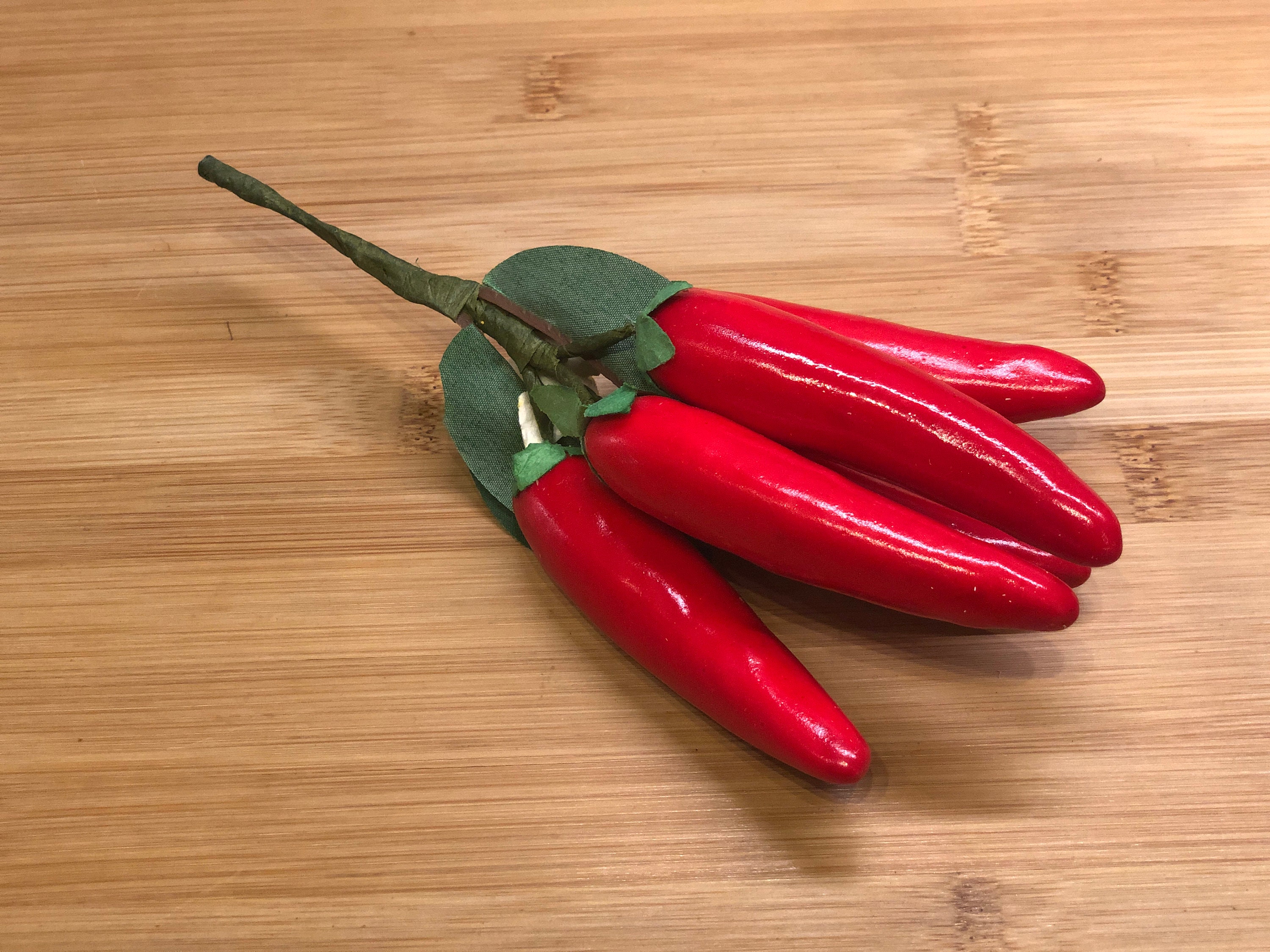 Fake Chili Chilli Artificial Red Plastic Fake Vegetables Fake Fruit - Etsy