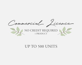 Commercial License - Digital Download - Printable Clipart - Watercolor ...