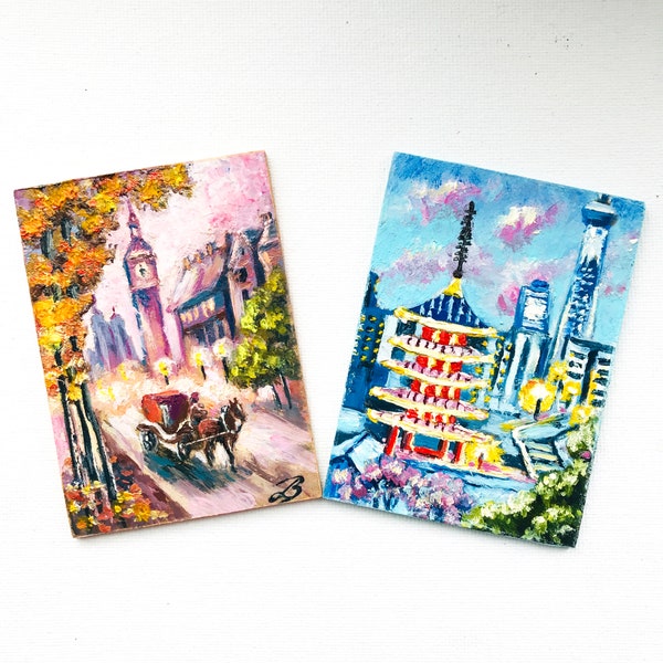 Aceo Painting - Etsy