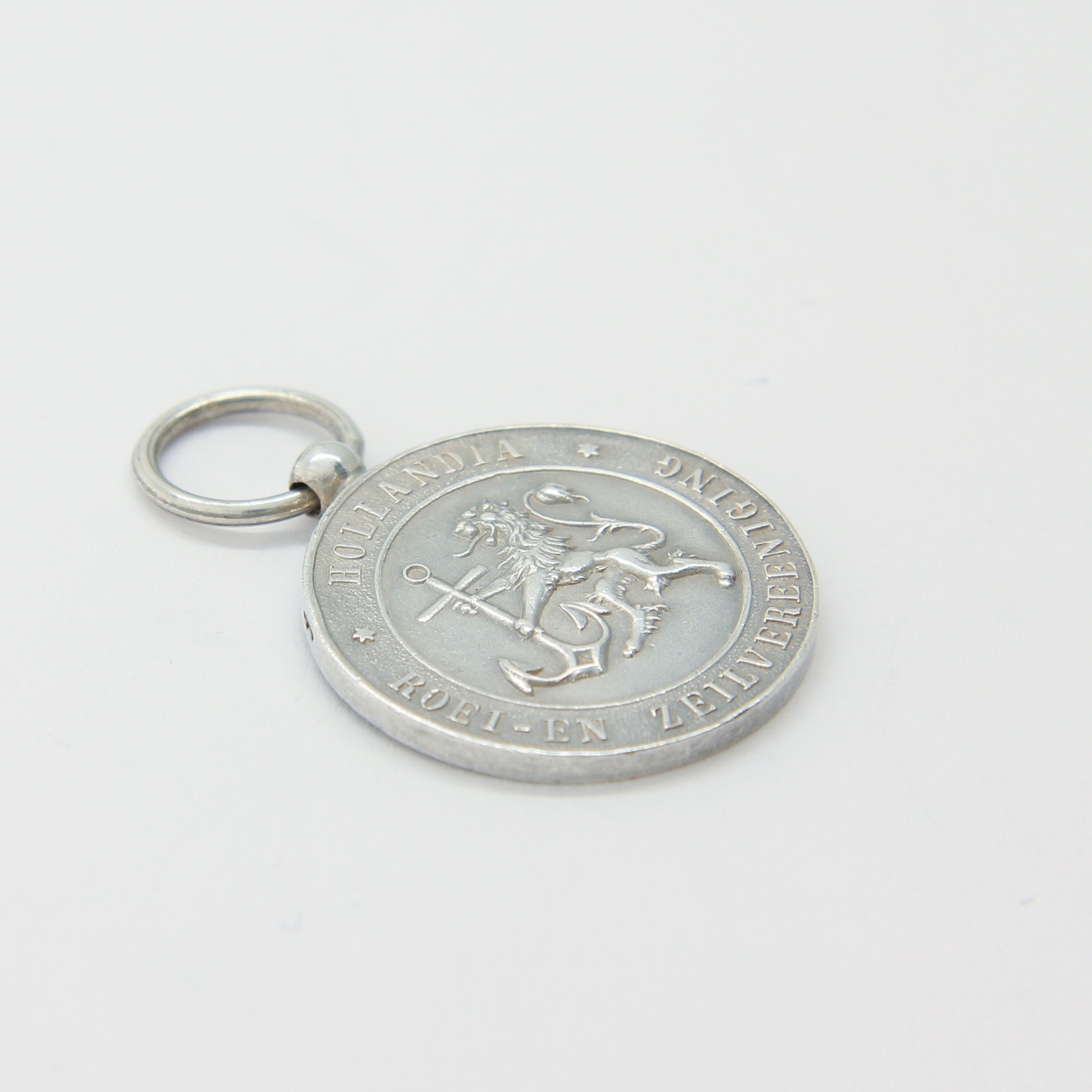 Antique Silver Association Medal Rowing and Sailing Hollandia - Etsy