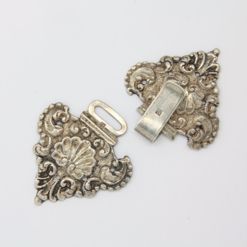 Antique Dutch Silver Buckle Silver schorten Gesp - Etsy