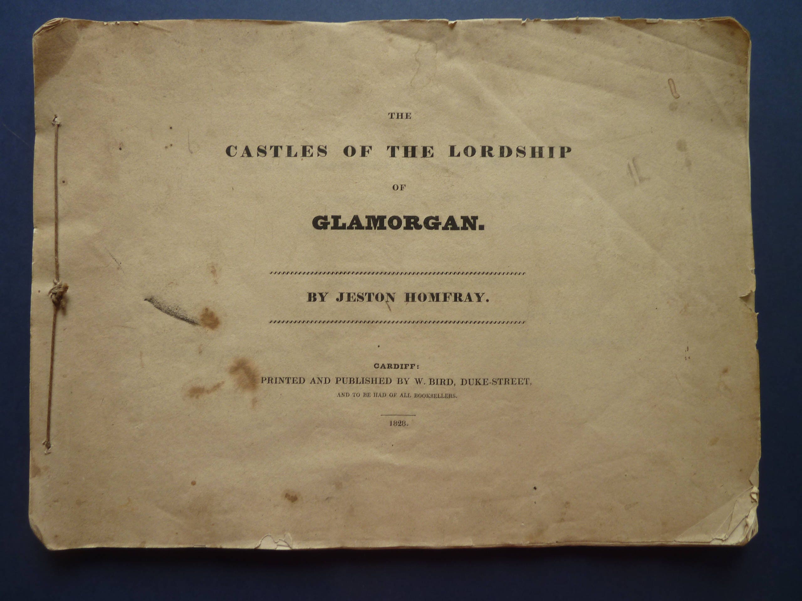 1828 Homfray Jeston The Castles of the Lordship of Glamorgan | Etsy