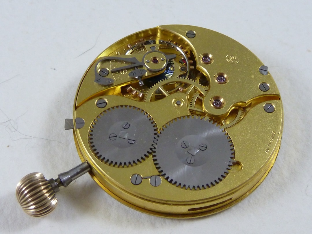 S&co Peerless Cal 57 Pocket Watch Movement Stauffer IWC Antique - Etsy