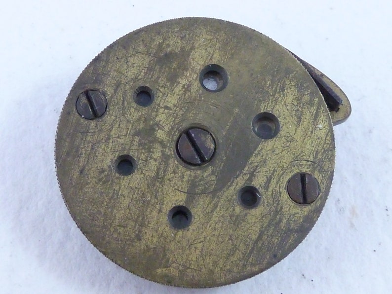 6 Lens Microscope Mount Revolving Wheel Brass Dollond Cary Gould Jones ...