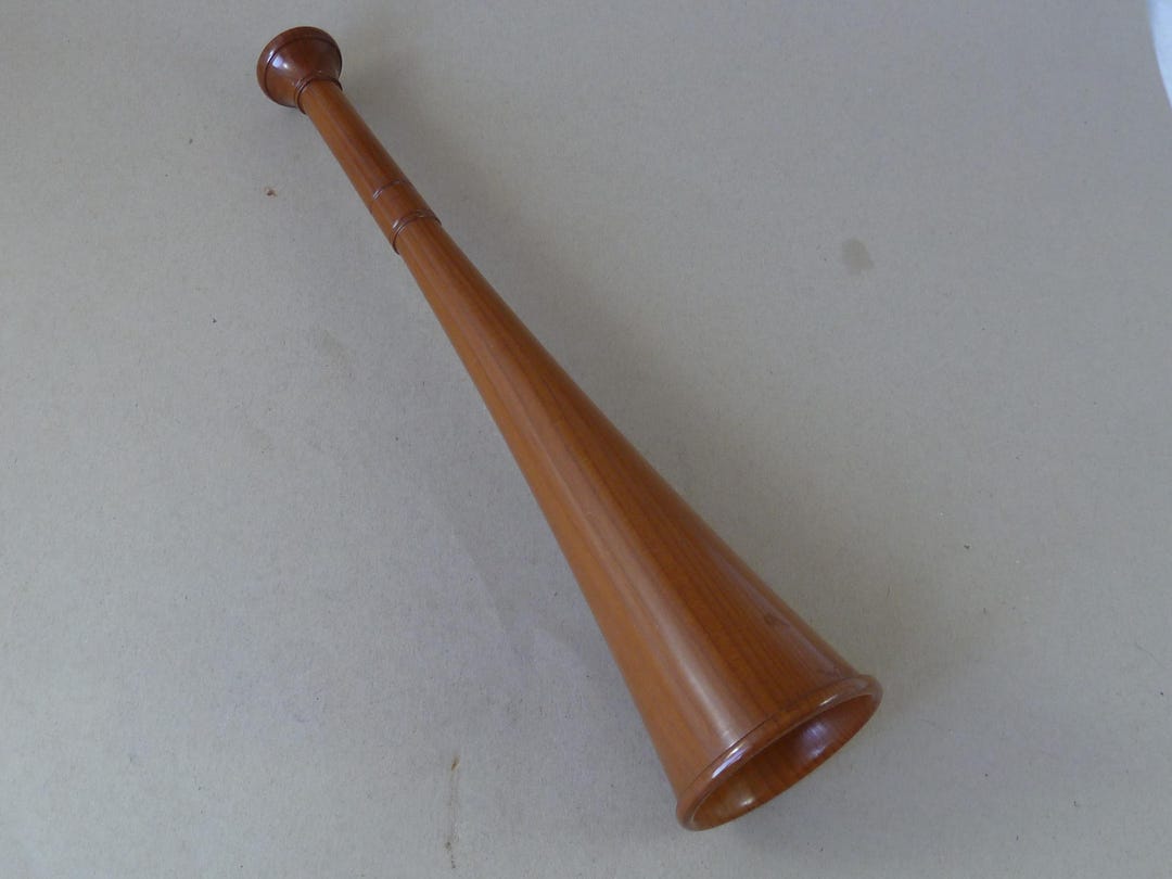 Antique Turned Wood Monaural Stethoscope Doctor Medical Equipment Treen ...