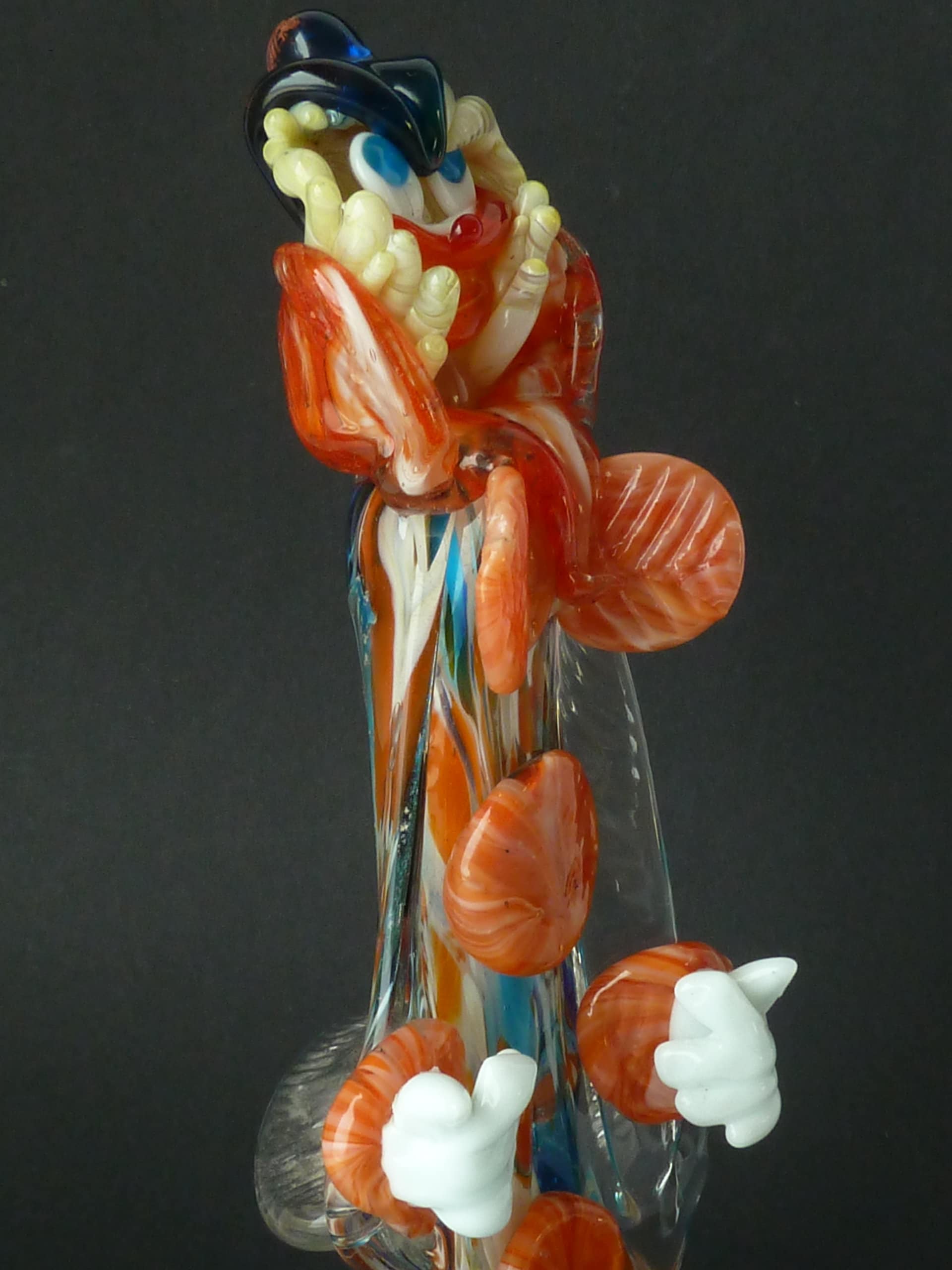 Glass Clown Franco Toffolo Label Venetian Glass Company | Etsy