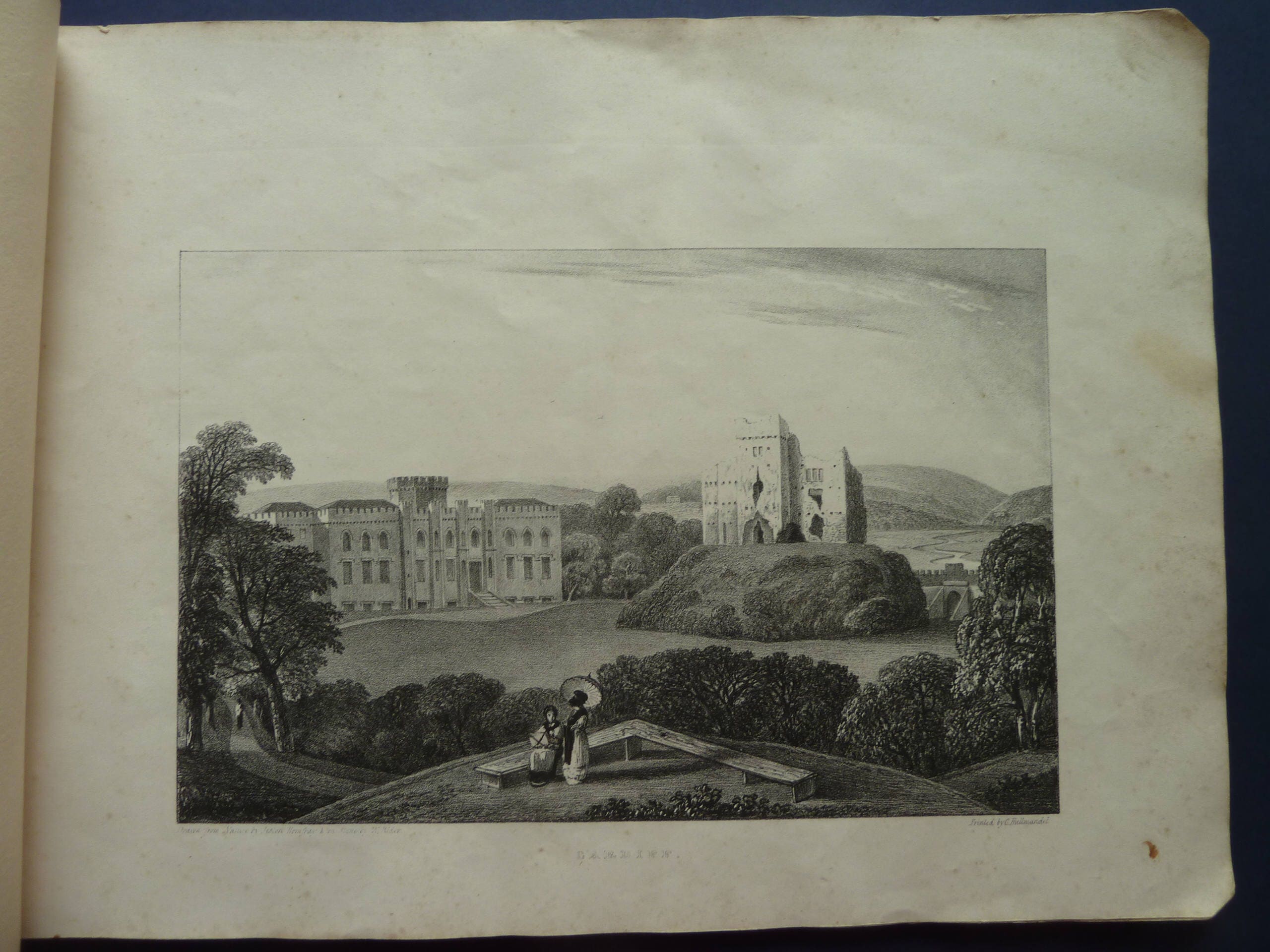 1828 Homfray jeston the Castles of the Lordship of Glamorgan | Etsy