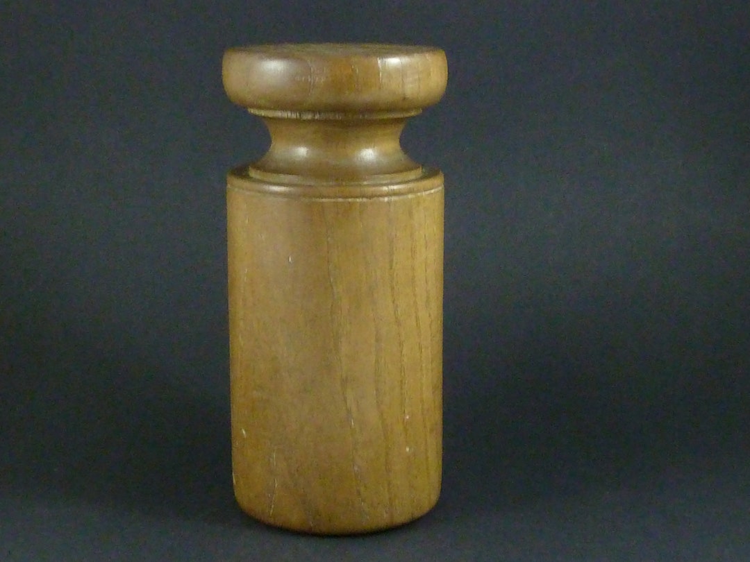 Tall Victorian Pork Pie Mould Rammer Turned Ash Wood Treen Antique - Etsy