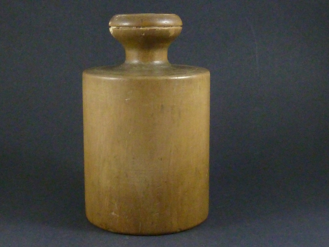 Victorian Pork Pie Mould Rammer Turned Poplar Wood Treen Antique - Etsy