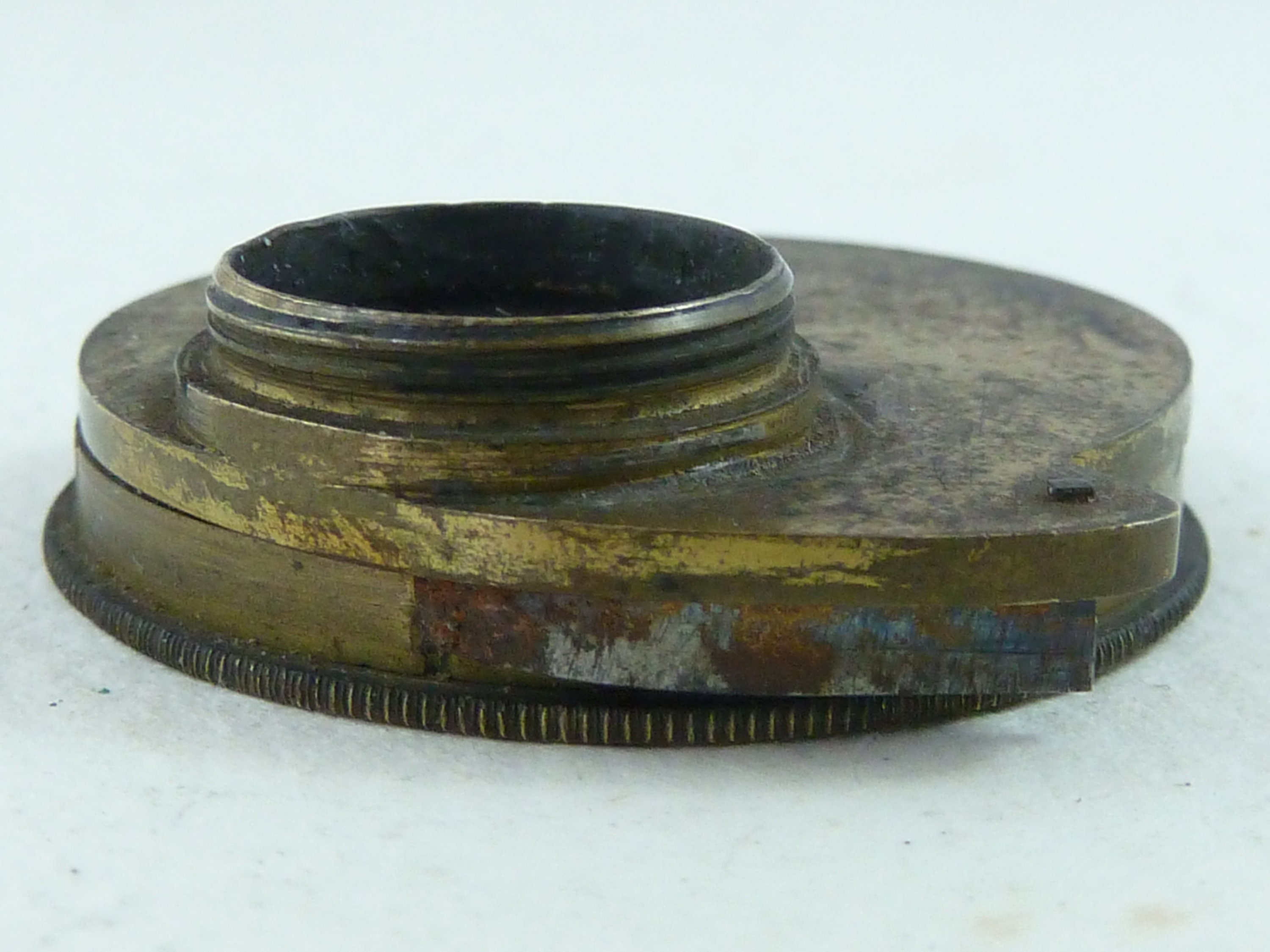 6 Lens Microscope Mount Revolving Wheel Brass Dollond Cary Gould Jones ...
