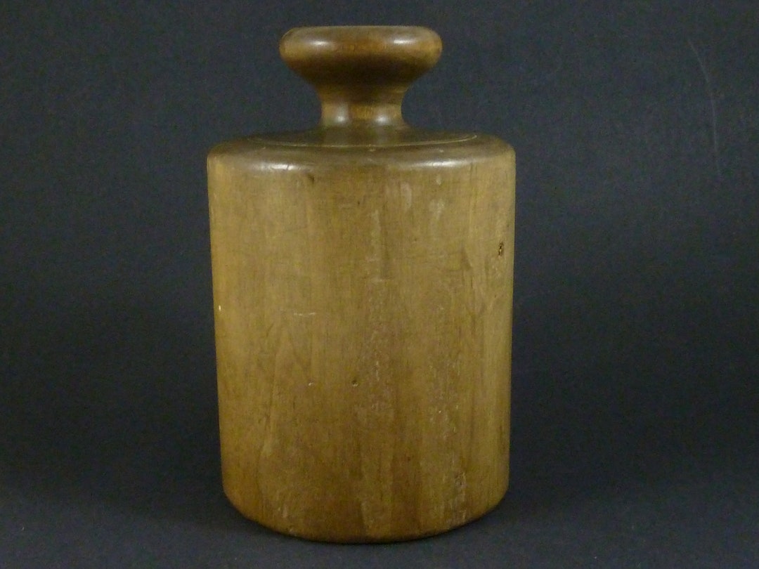 Victorian Pork Pie Mould Rammer Turned Poplar Wood Treen Antique - Etsy