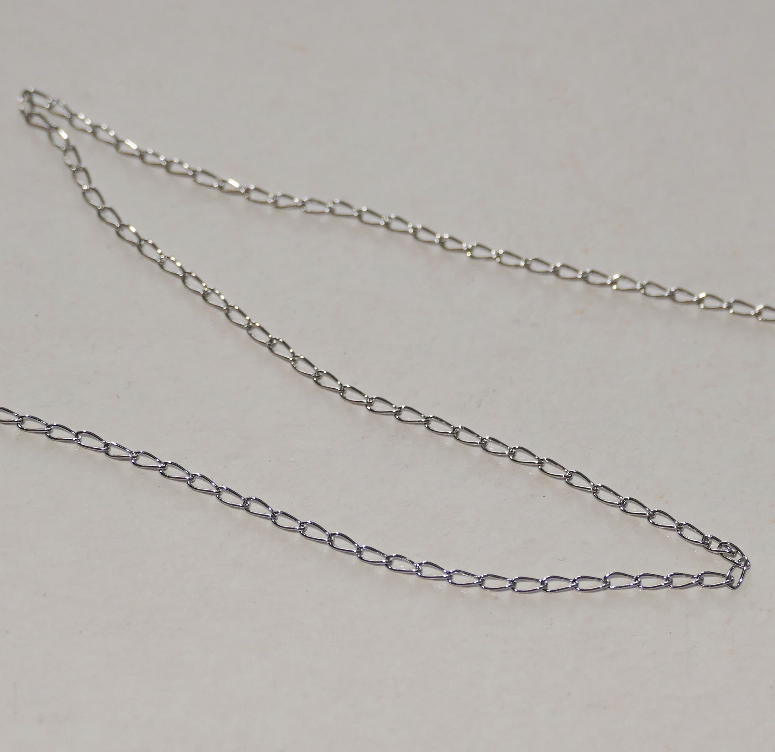 5 Yards Bulk Stainless Steel Curb Closed Soldered Oval Link - Etsy