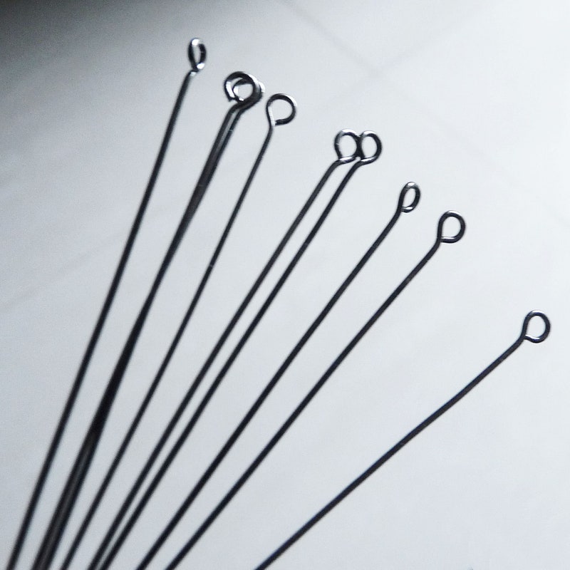 Black Head Pins - Etsy