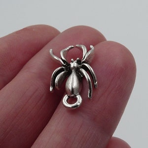 Spider Charm, Charm for Bracelet, Animal Charm, Charm for Necklace ...