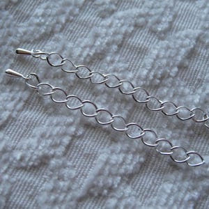 10x Extender Chain With Drop Charms 2 Inch Extension Chain - Etsy