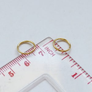20x Gold Stainless Steel Jump Rings 7mm/8mm/10mm/12mm Jump Rings G368 - Etsy