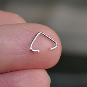 20/50x Silver Strong Triangle Pinch Clip Bails 6x10mm, Silver Color ...