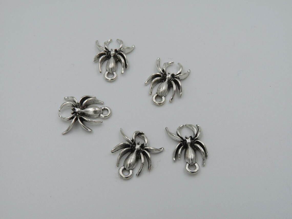 Spider Charm, Charm for Bracelet, Animal Charm, Charm for Necklace ...