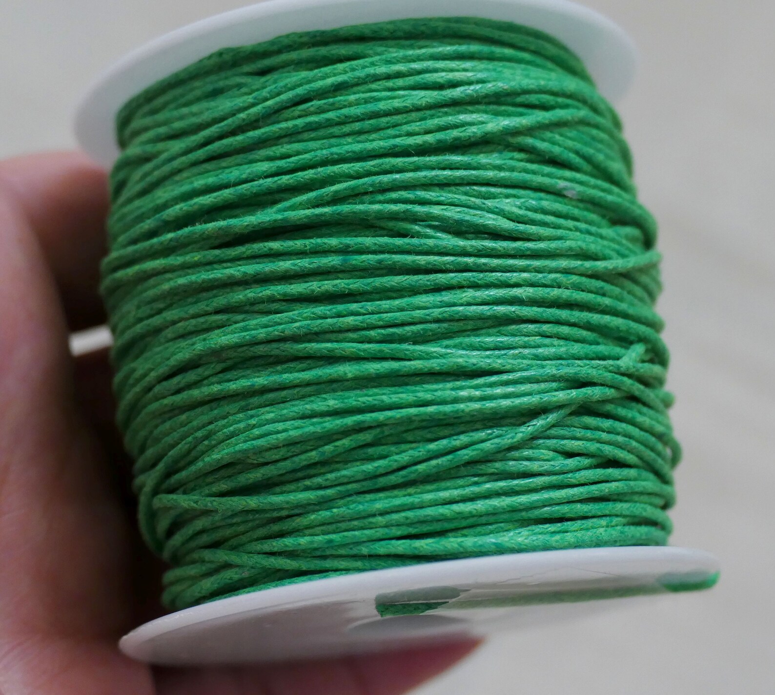 5 Yard Waxed Cotton Cord Black/white/red/peach/blue/green/brown/yellow ...