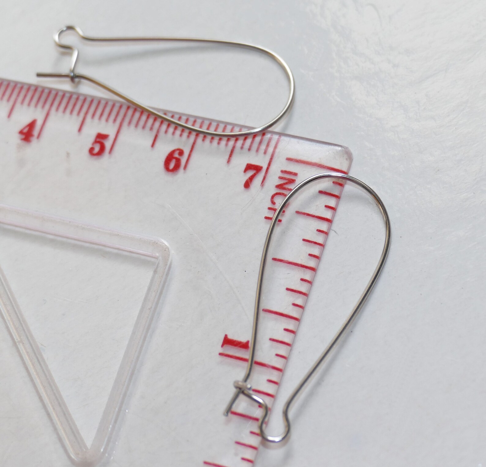 10x Stainless Steel Kidney Earring Hooks With Clasps No Fade - Etsy